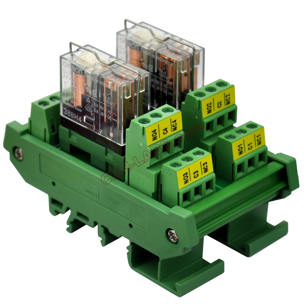 ELECTRONICS-SALON DIN Rail Mount AC/DC 24V Control 2 DPDT 5Amp ... ELECTRONICS-SALON DIN Rail Mount AC/DC 24V Control 2 DPDT 5Amp ...
